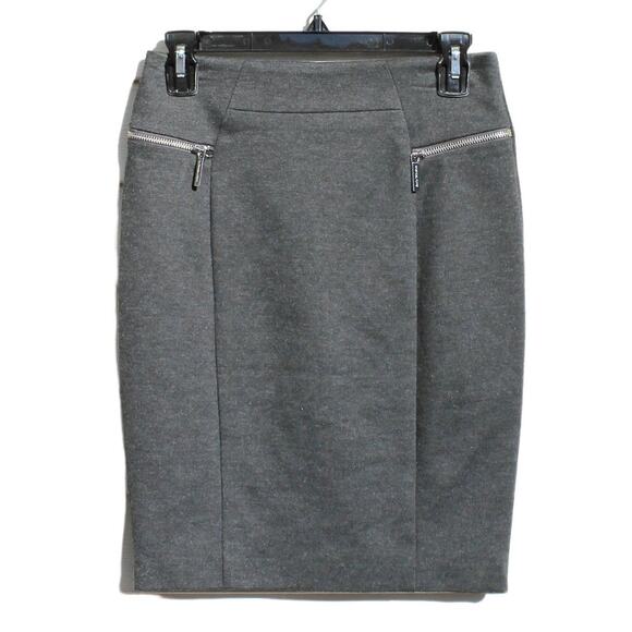 MICHAEL Michael Kors | Skirts | Michael Michael Kors Womens Fitted Mini Skirt Pencil Straight ...
